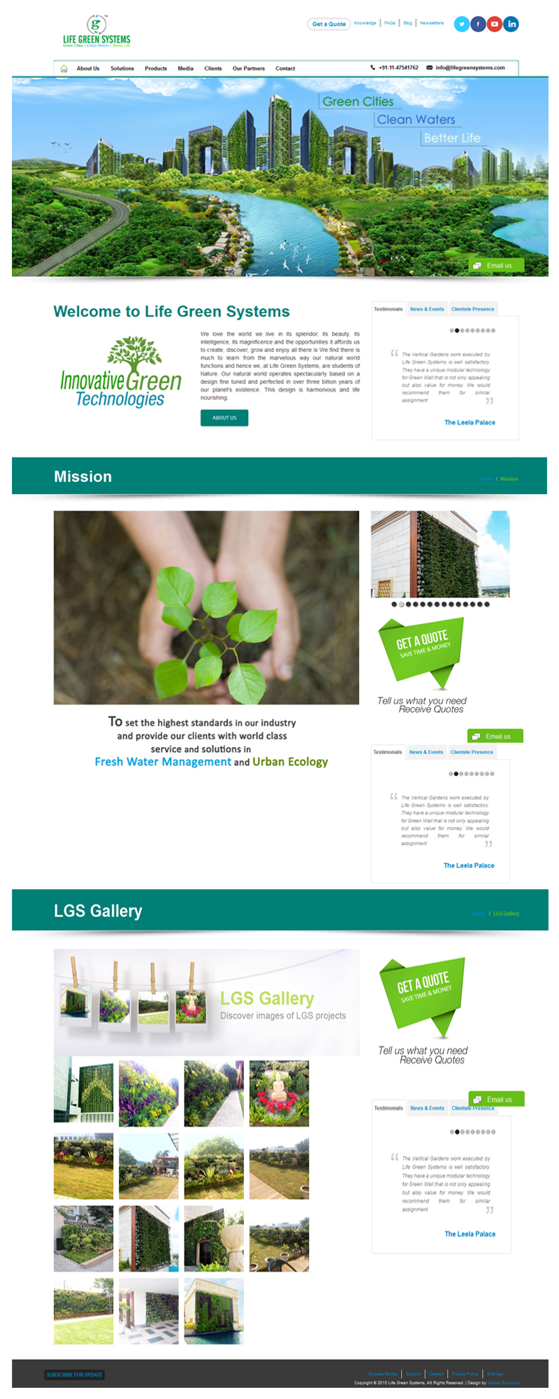 Life Green System Project « 3Pixels Solutions Blog